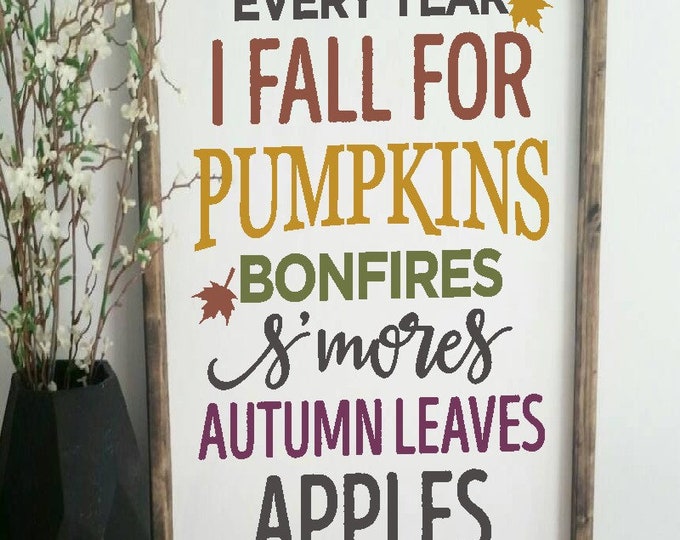 Autumn the Years Last Loveliest Smile Vinyl Stencil, Fall Vinyl, Autumn ...