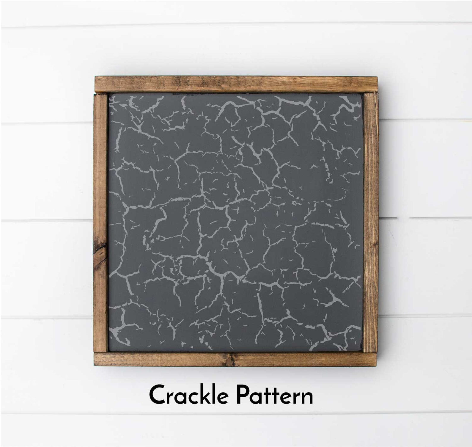 Crackle Effect Stencil for Painting, Distressed Pattern Stencil ...