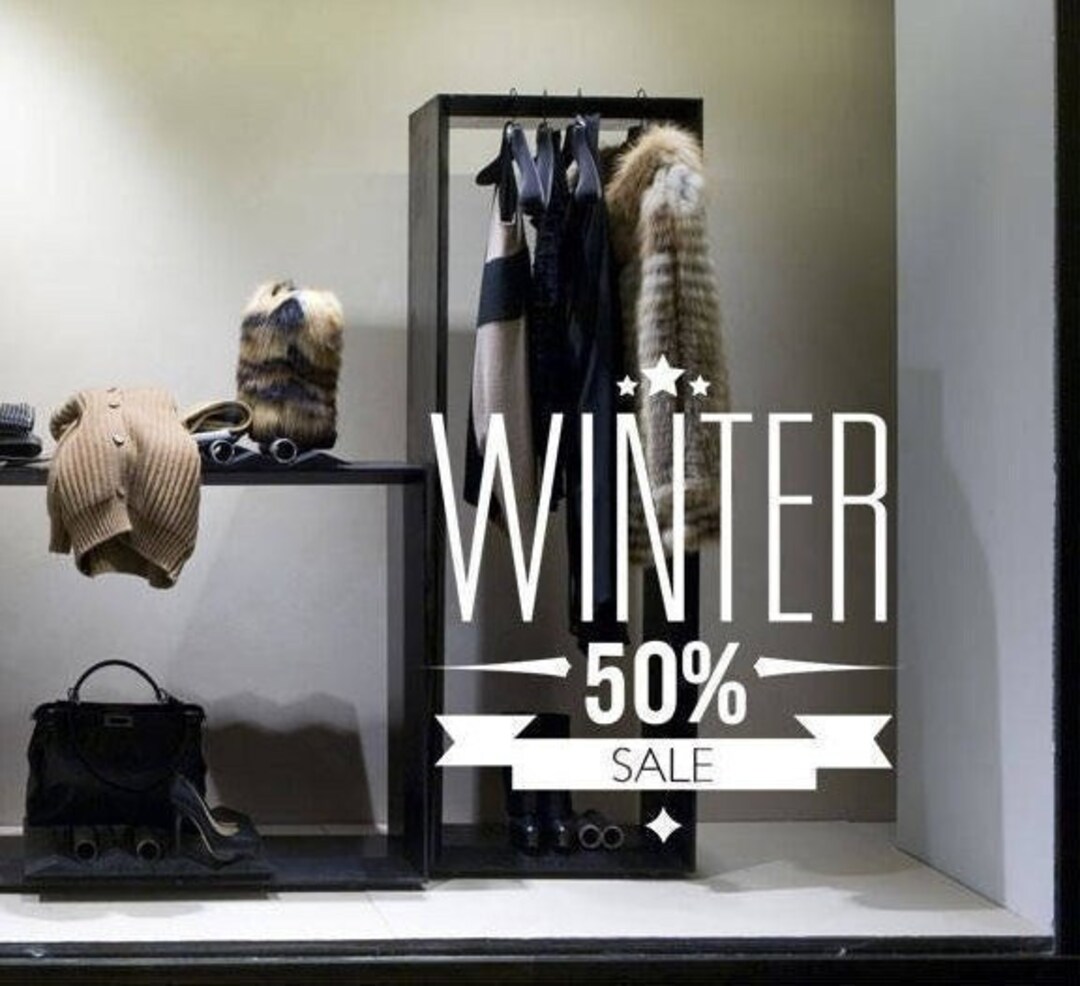 Shop Window Displays Shop Signs Decal for Shop Front sale - Etsy