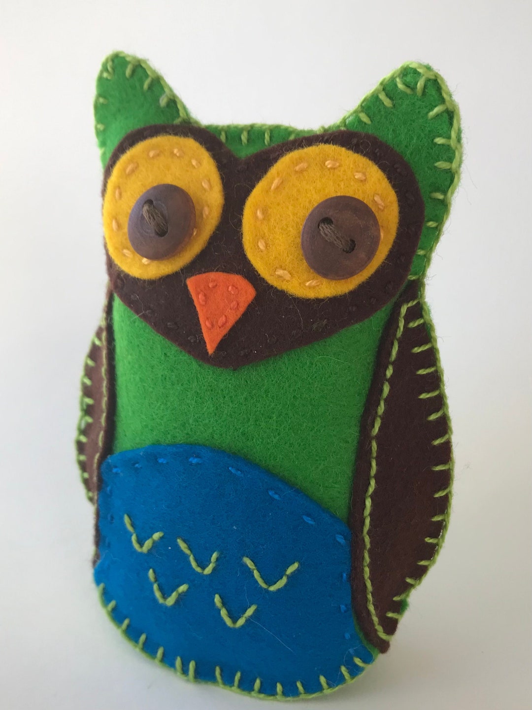 Waldorf Inspired Felt Owl Craft Kit - Etsy