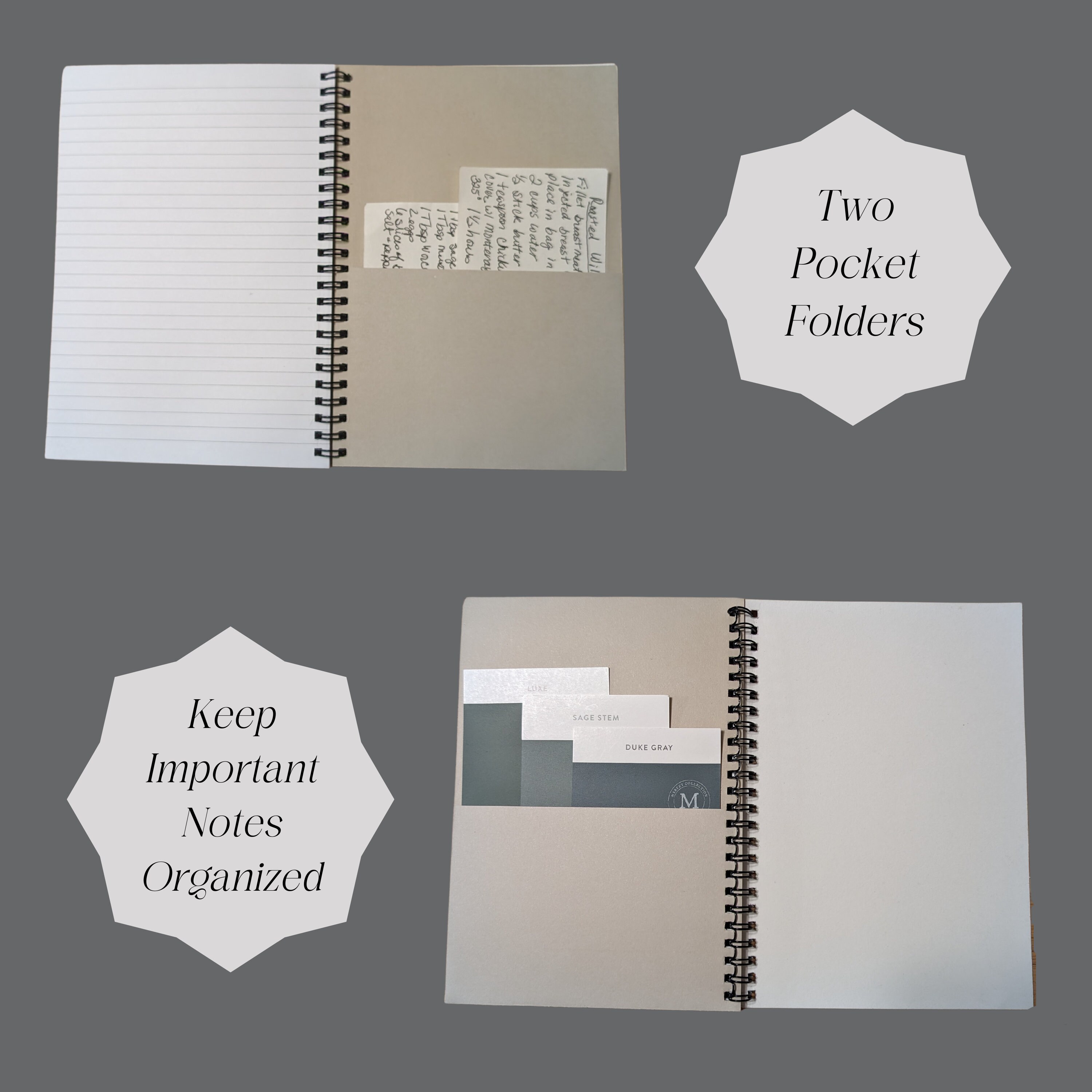 Gothic House Notebook, Creepy Cryptid Art Personal Journal, Dark ...