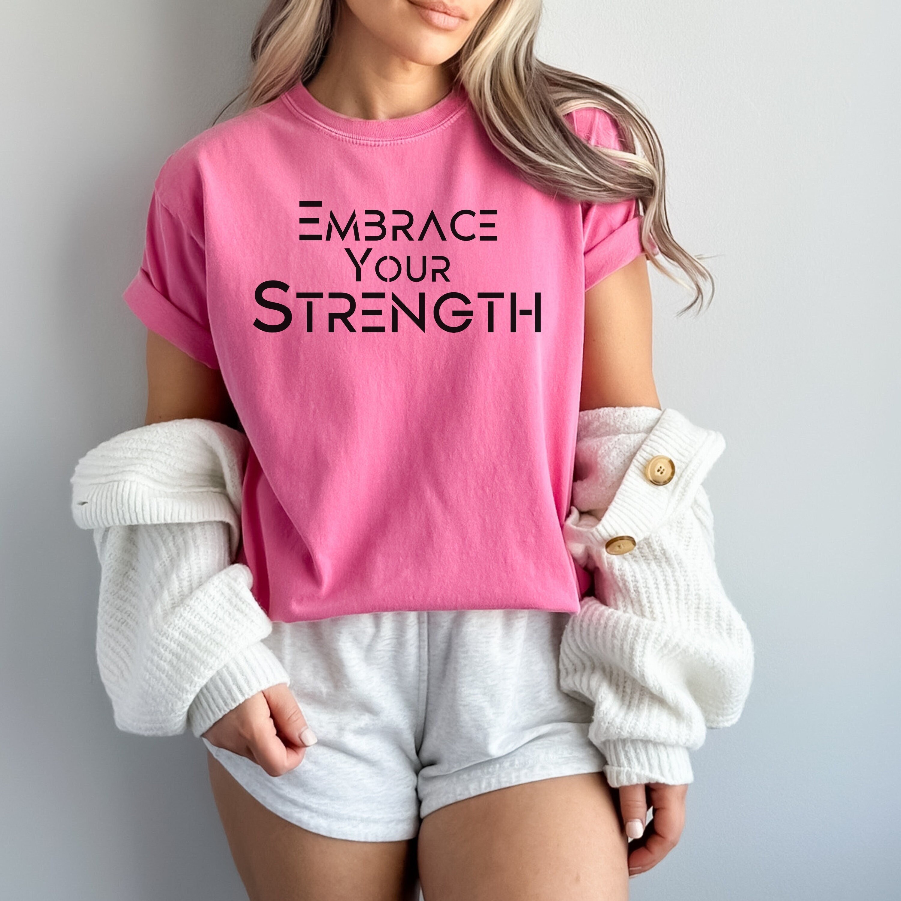 Inspirational Quotes Tshirt, Girl Power Gift, Positive Message Tee ...