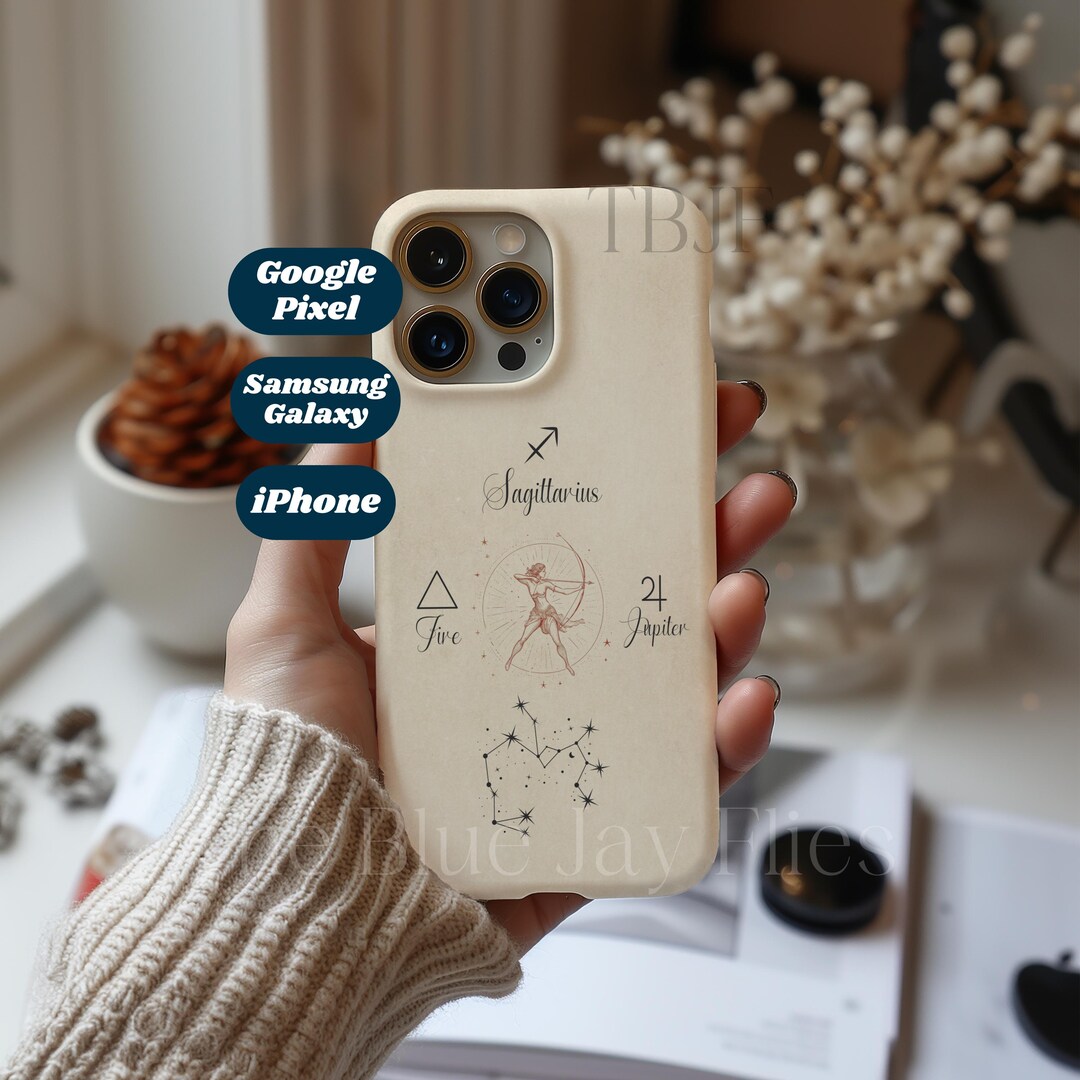 Vintage Sagittarius Zodiac Fire Sign Element Phone Tough Case iPhone 16 ...