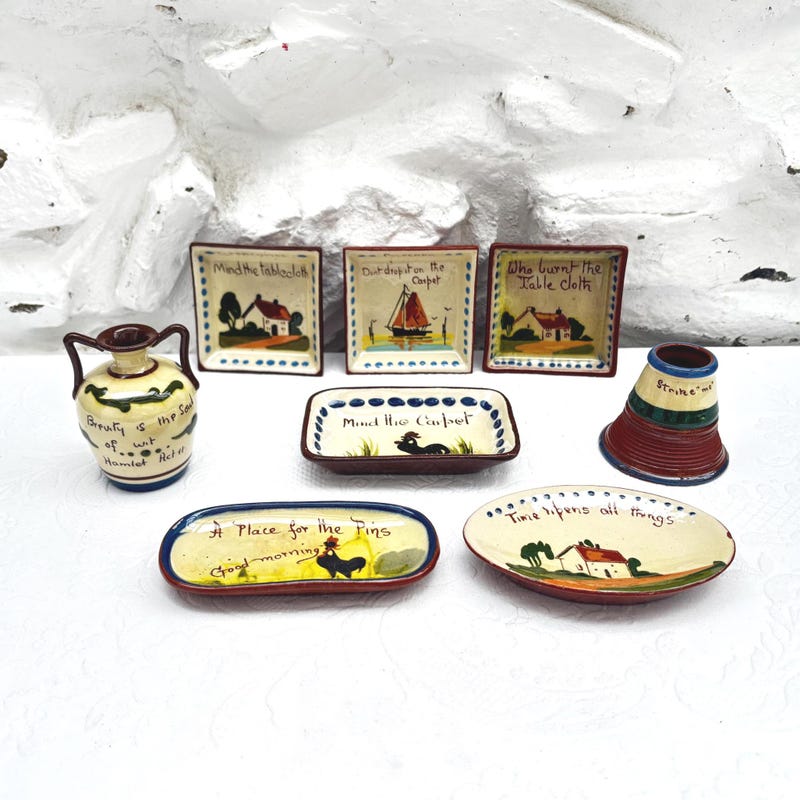 Vintage Pottery Cockerel - Etsy UK