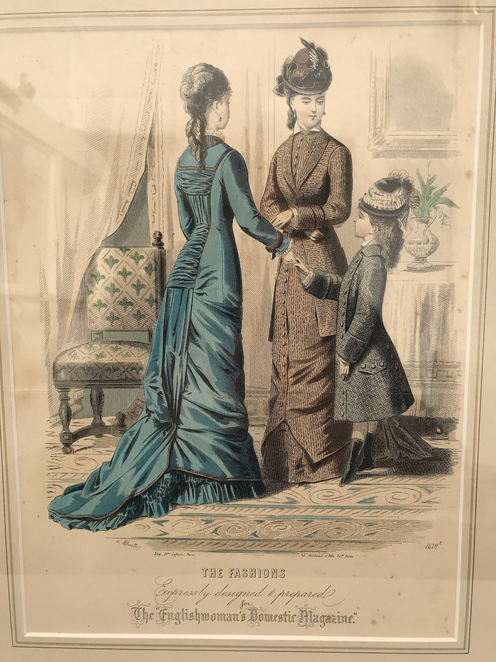 Victorian Hand-coloured Engravings / Two Designs Available / | Etsy UK