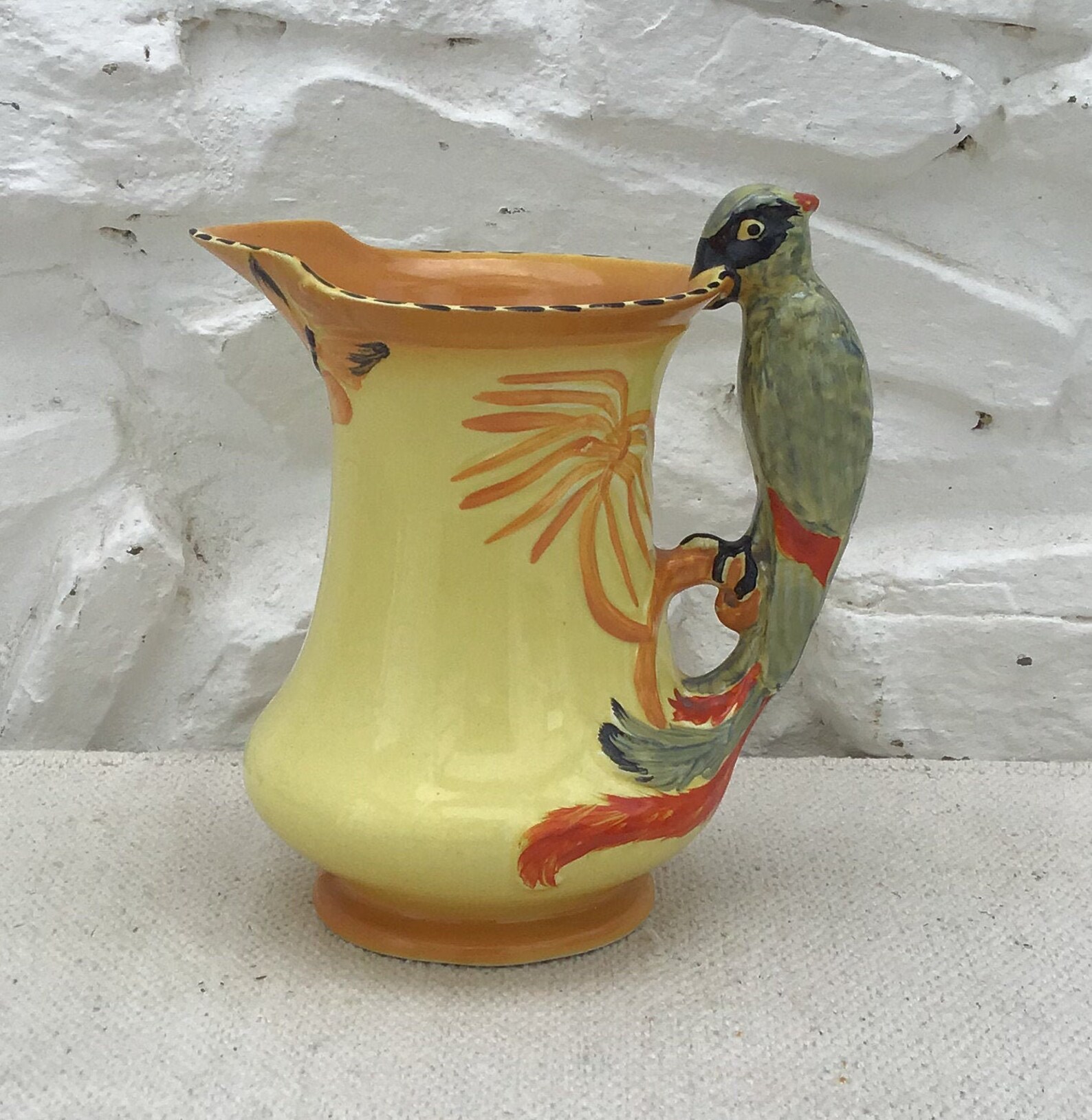 1930s Art Deco Burleigh Ware Parrot Jug/pitcher/vase | Etsy UK