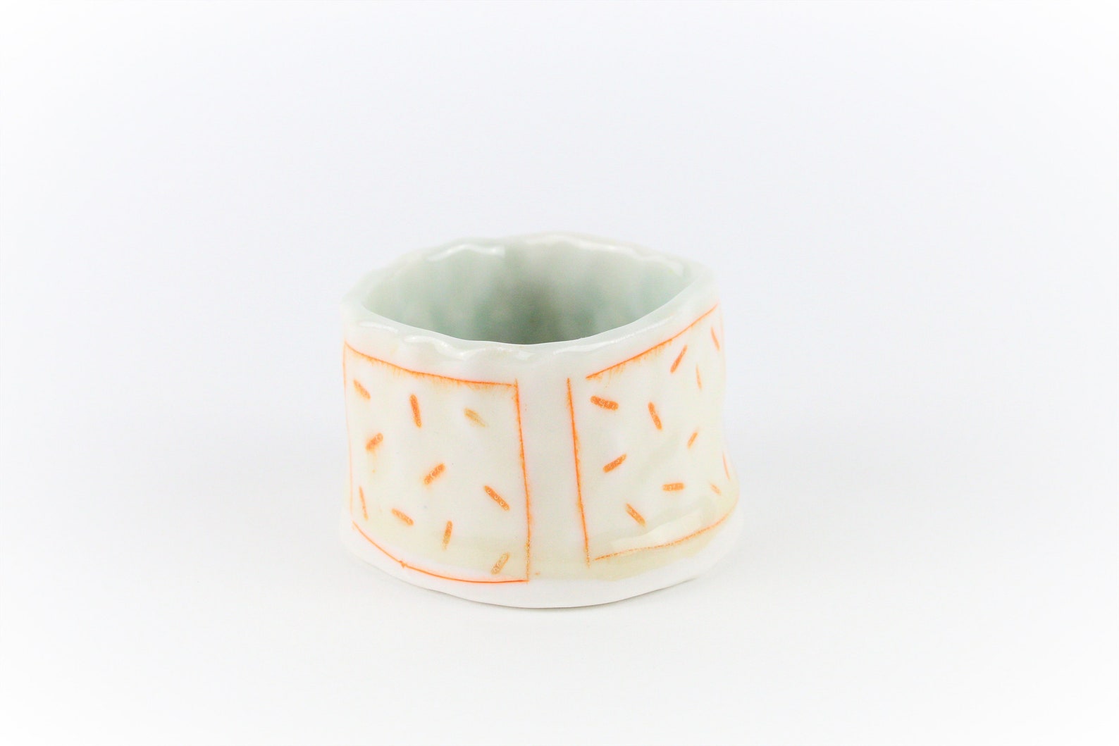 Pinched Sprinkle Pot - Etsy