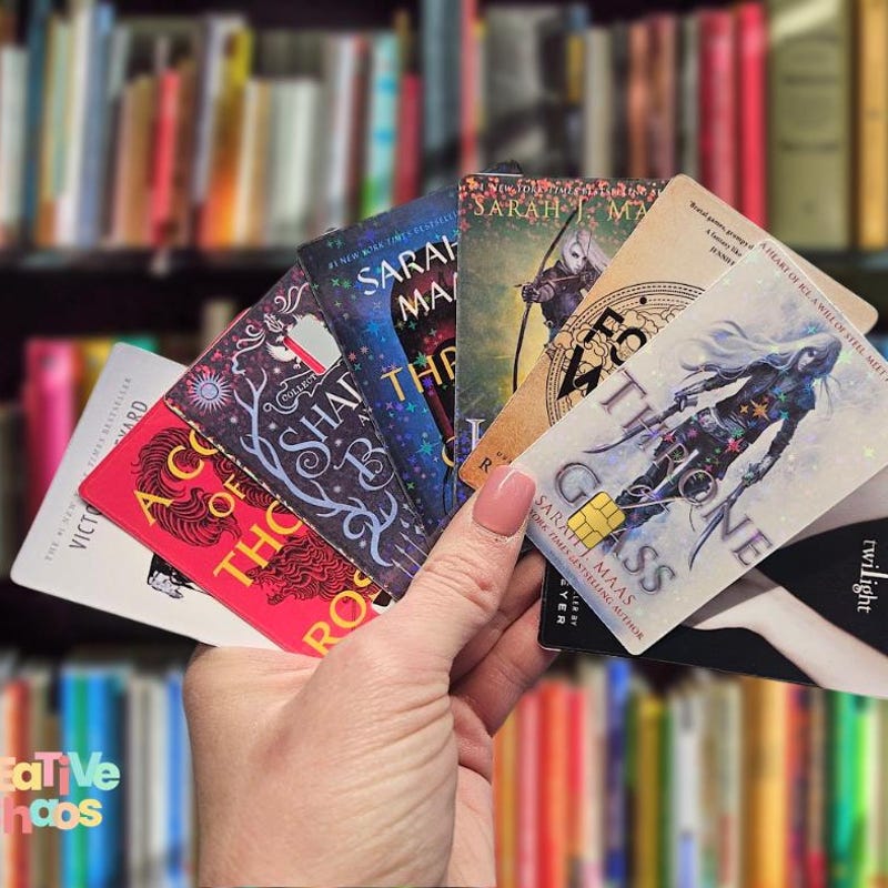 Credit Card Book Cover - Etsy