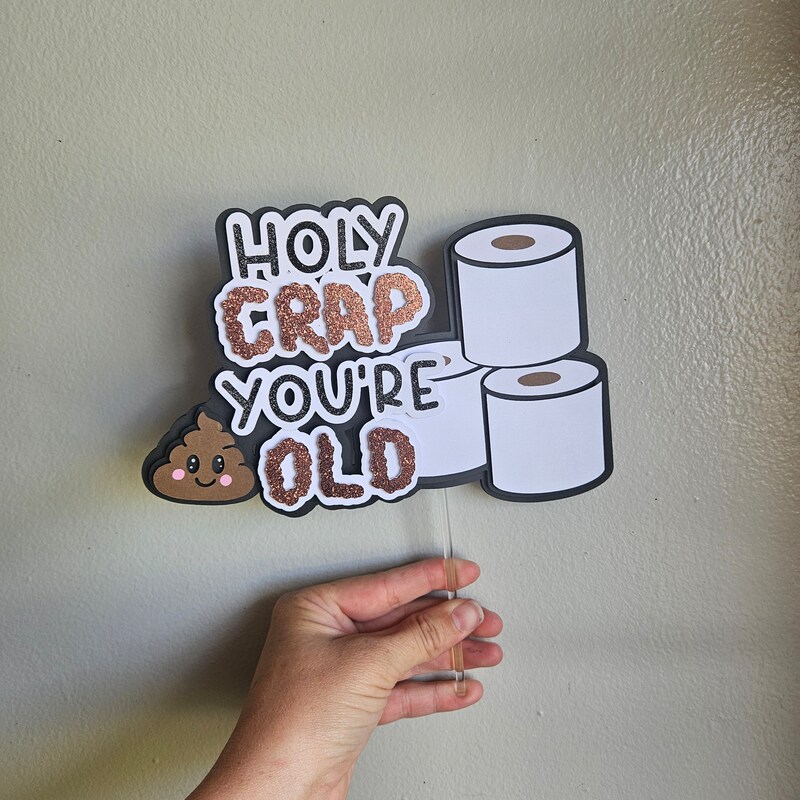 Poop Cake Toppers - Etsy