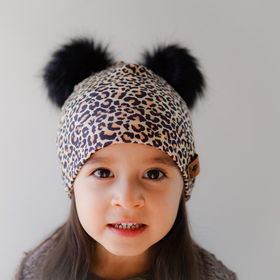 Bonnet Cheetah Slouchy Chapeau de bonnet léopard Bonnet - Etsy France