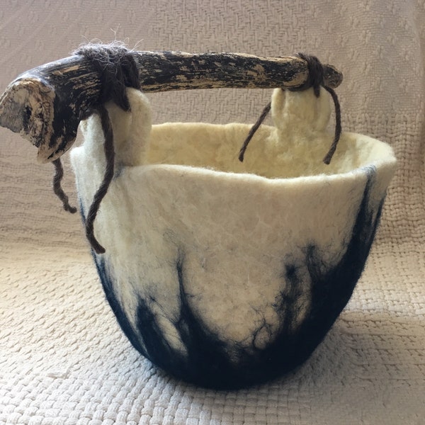 Felted Wool Bowl - Etsy