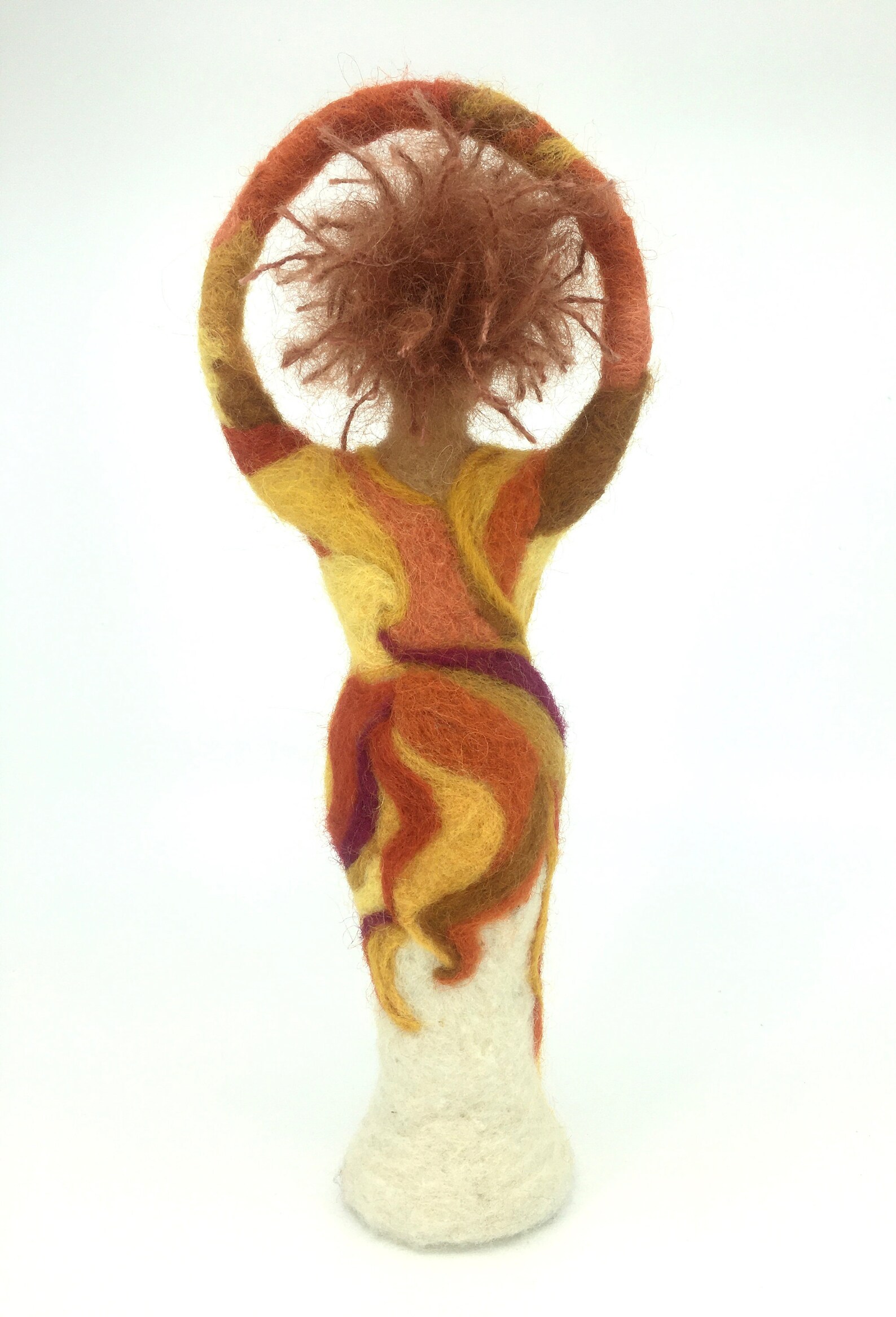 Sun Goddess Art Doll Needle Felted Figure - Etsy