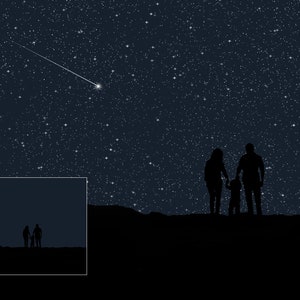 Realistic and Dreamy Star Overlays for Night Sky Images, Milky Way ...