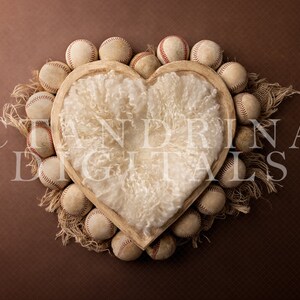 Baseball Newborn Digital Backdrop, Newborn Baseball Background ...