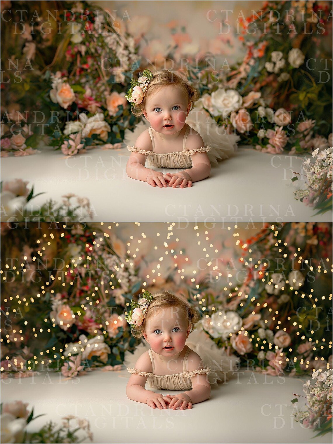 Twinkle Light Photo Overlays Collection 2: Cake Smash Photography ...