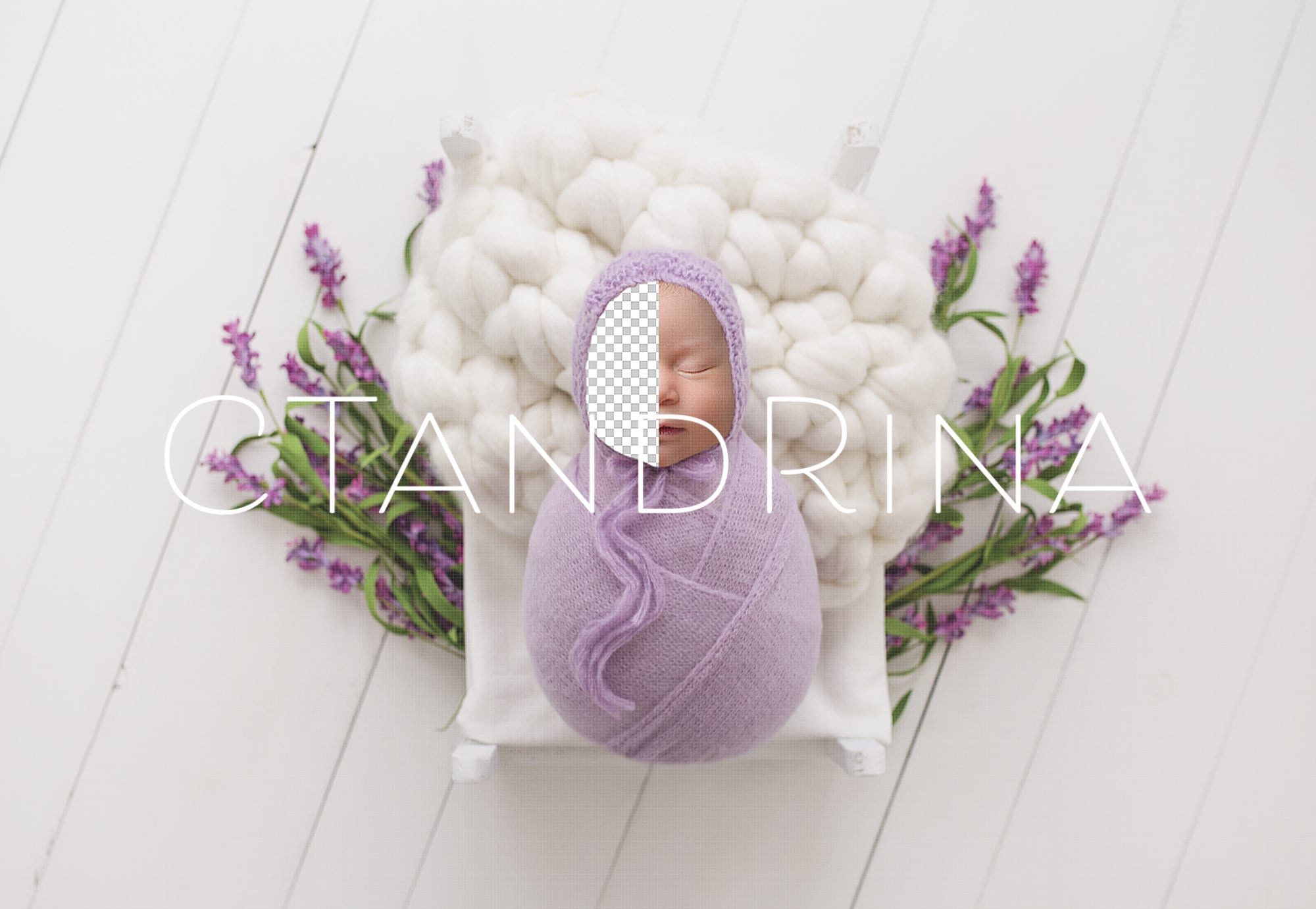 Spring Newborn Digital Backdrop Purple Floral Newborn Digital | Etsy