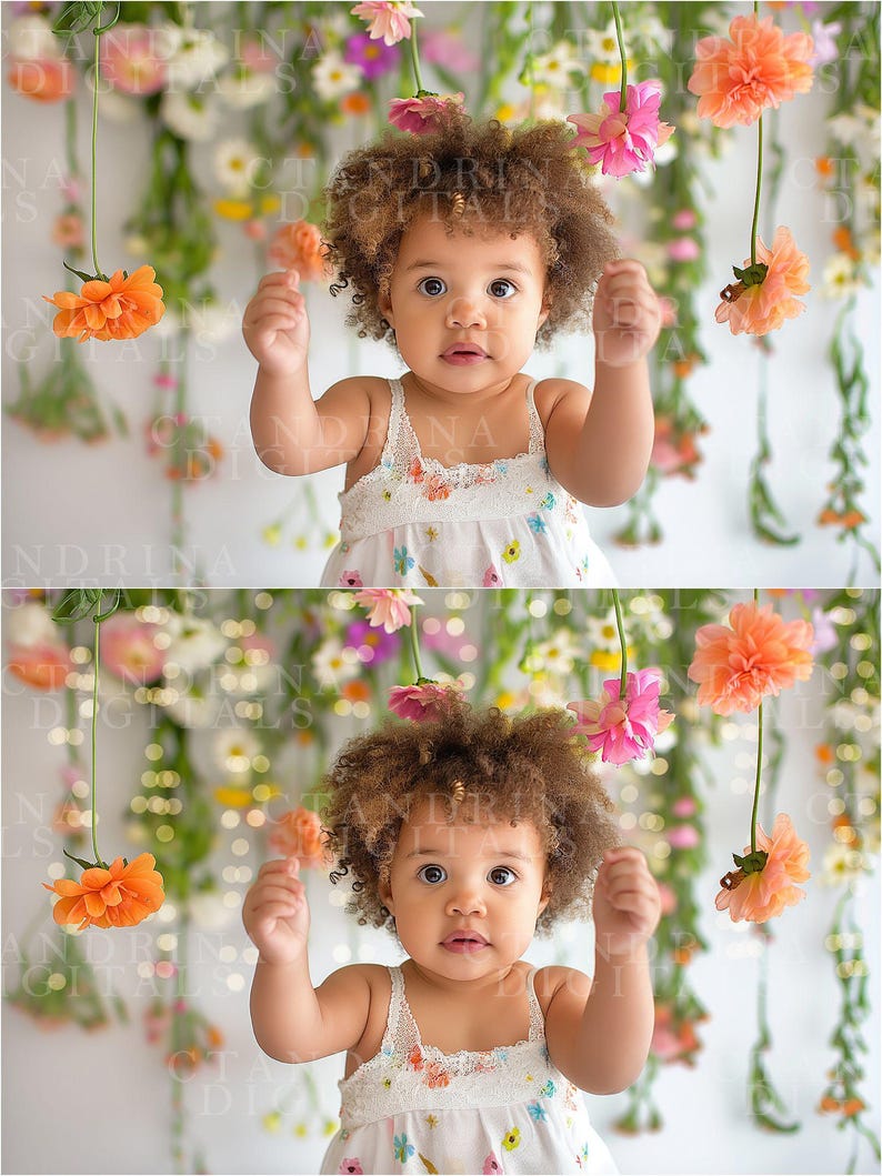 Twinkle Light Photo Overlays Collection 2: Cake Smash Photography ...