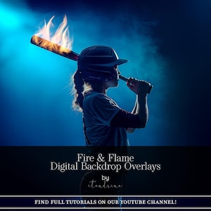 30 Fire and Flame Overlays, Cool Photo Overlays, Ring of Fire, Fire and ...