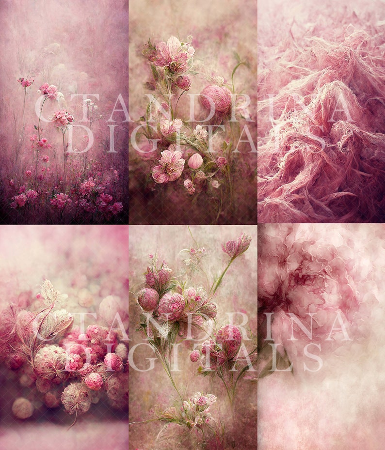 Pink Texture Overlays Pink Fine Art Textures Photoshop - Etsy