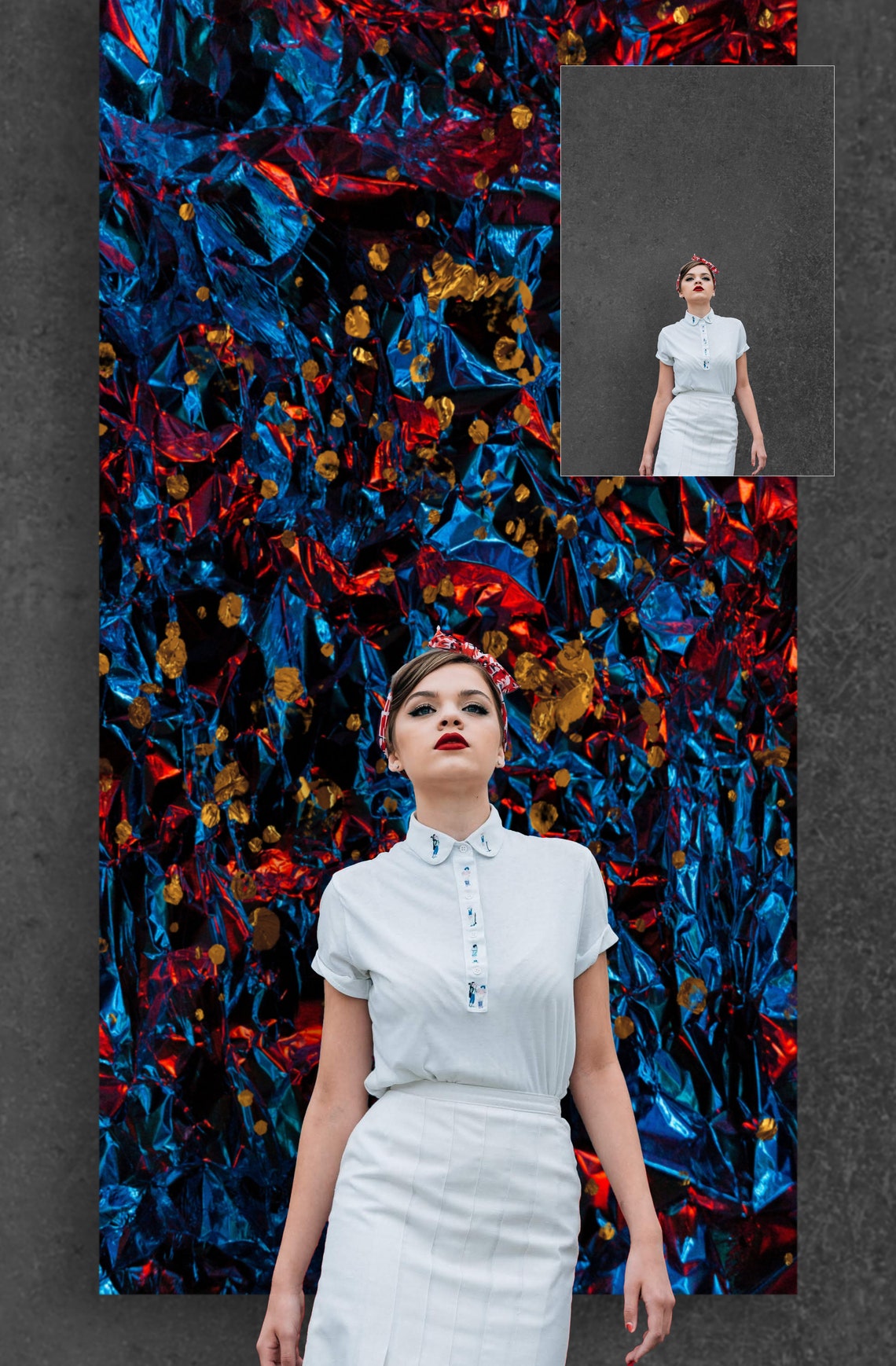 Hanging Canvas Backdrop Overlays Metallic Backdrop Overlays - Etsy