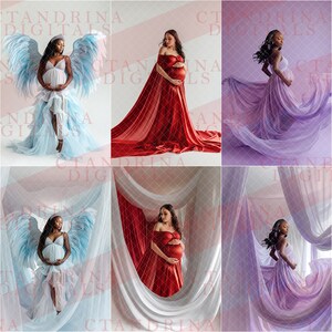 Draped Room Digital Backdrops, Luxury Studio Maternity Digital ...