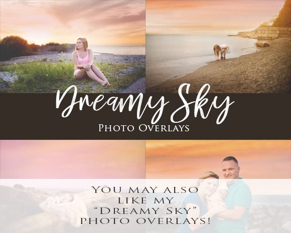 Dramatic Sky Overlays Overlays for Photoshop Dark Sky - Etsy