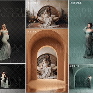 Arch Overlays, Digital Arch Backdrop Overlays, PNG Archway Backdrop ...