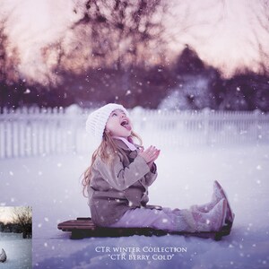 Winter Photoshop Actions, CTR Frozen Collection, Winter Inspired ...