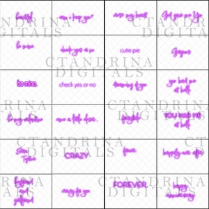 Valentine Neon Sign Overlays, Digital Neon Sign Overlays, Valentine's ...