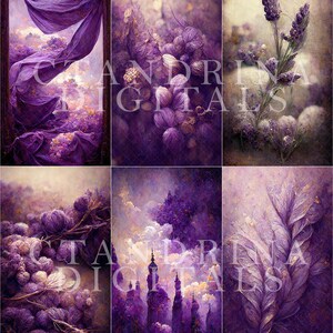 Purple Texture Overlays, Purple Fine Art Textures, Photoshop Textures ...
