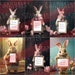 Easter Bunny Photo Frame Templates for Photoshop, Bunny Rabbit Photo ...