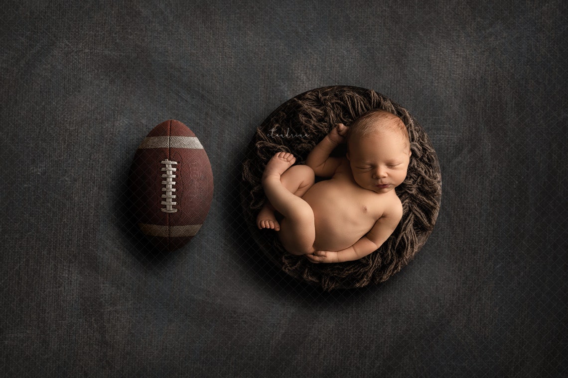 Football Newborn Digital Backdrop American Football Newborn | Etsy