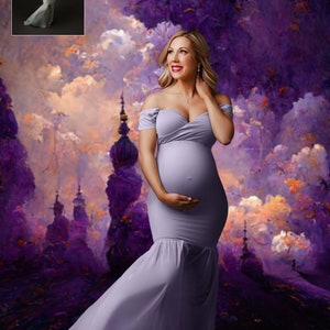 Purple Texture Overlays, Purple Fine Art Textures, Photoshop Textures ...