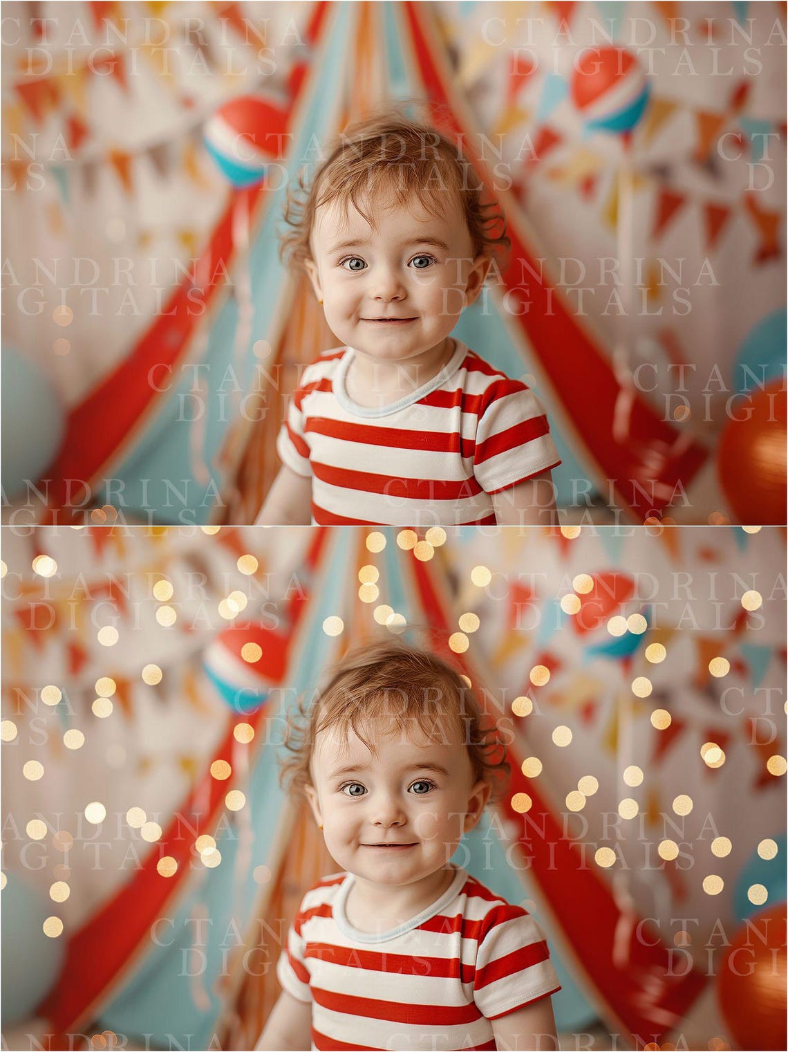 Twinkle Light Photo Overlays Collection 2: Cake Smash Photography ...