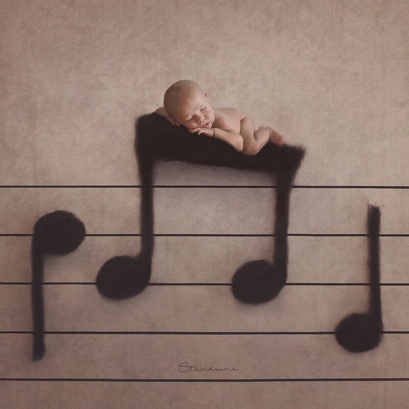 Felt Music Note - Etsy