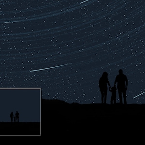 Realistic and Dreamy Star Overlays for Night Sky Images, Milky Way ...