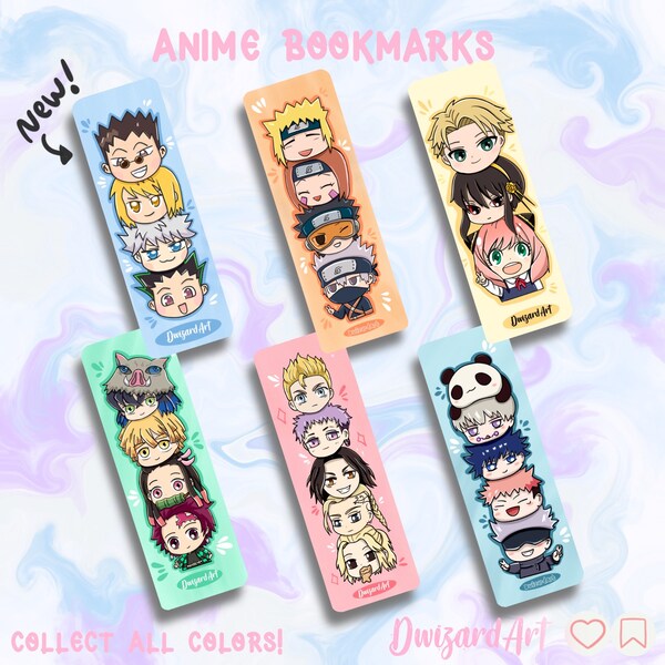 Buy Anime Bookmark Online In India - Etsy India