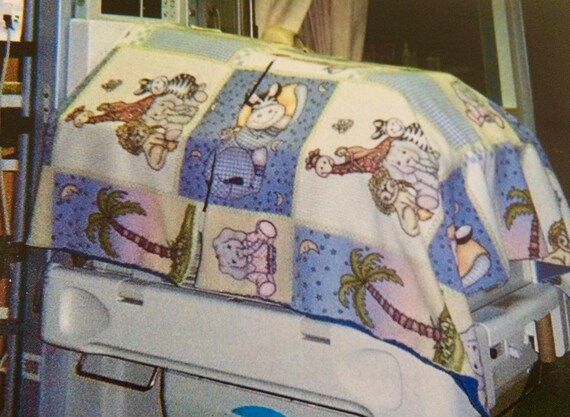NICU Giraffe Incubator Covers in Fleece Baby Prints for - Etsy