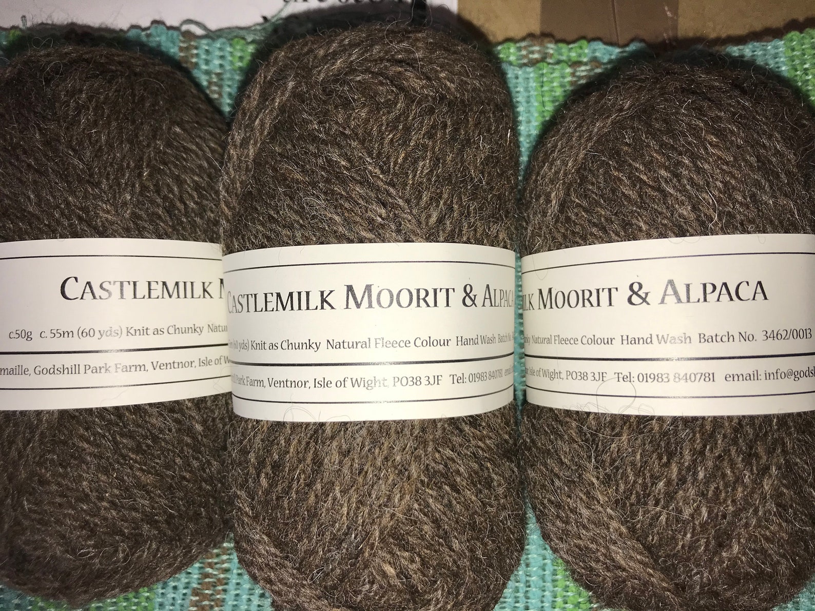 Castlemilk Moorit and Alpaca Chunky Knitting Wool - Etsy