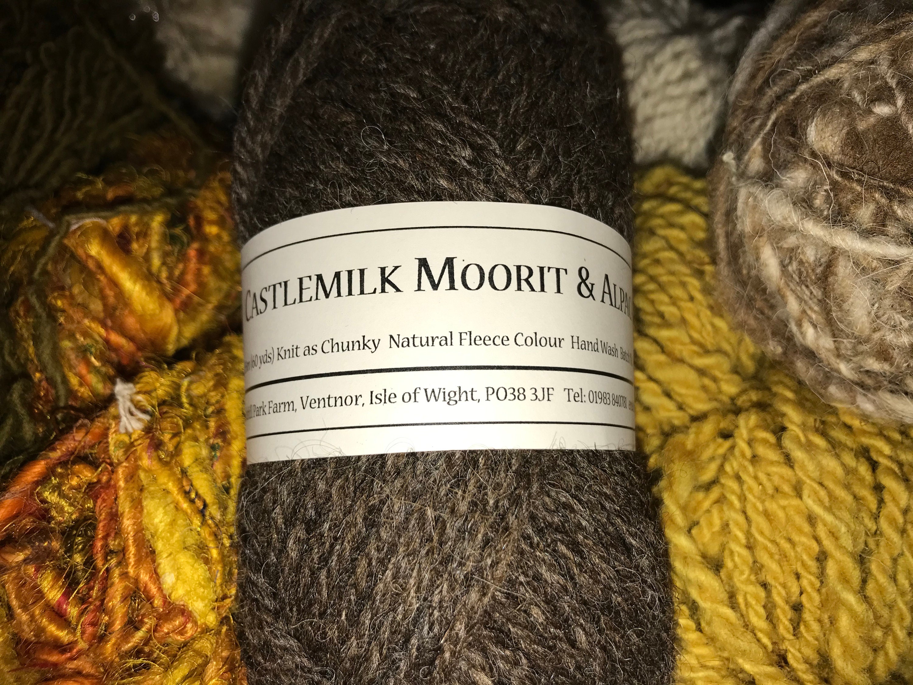 Castlemilk Moorit and Alpaca Chunky Knitting Wool - Etsy
