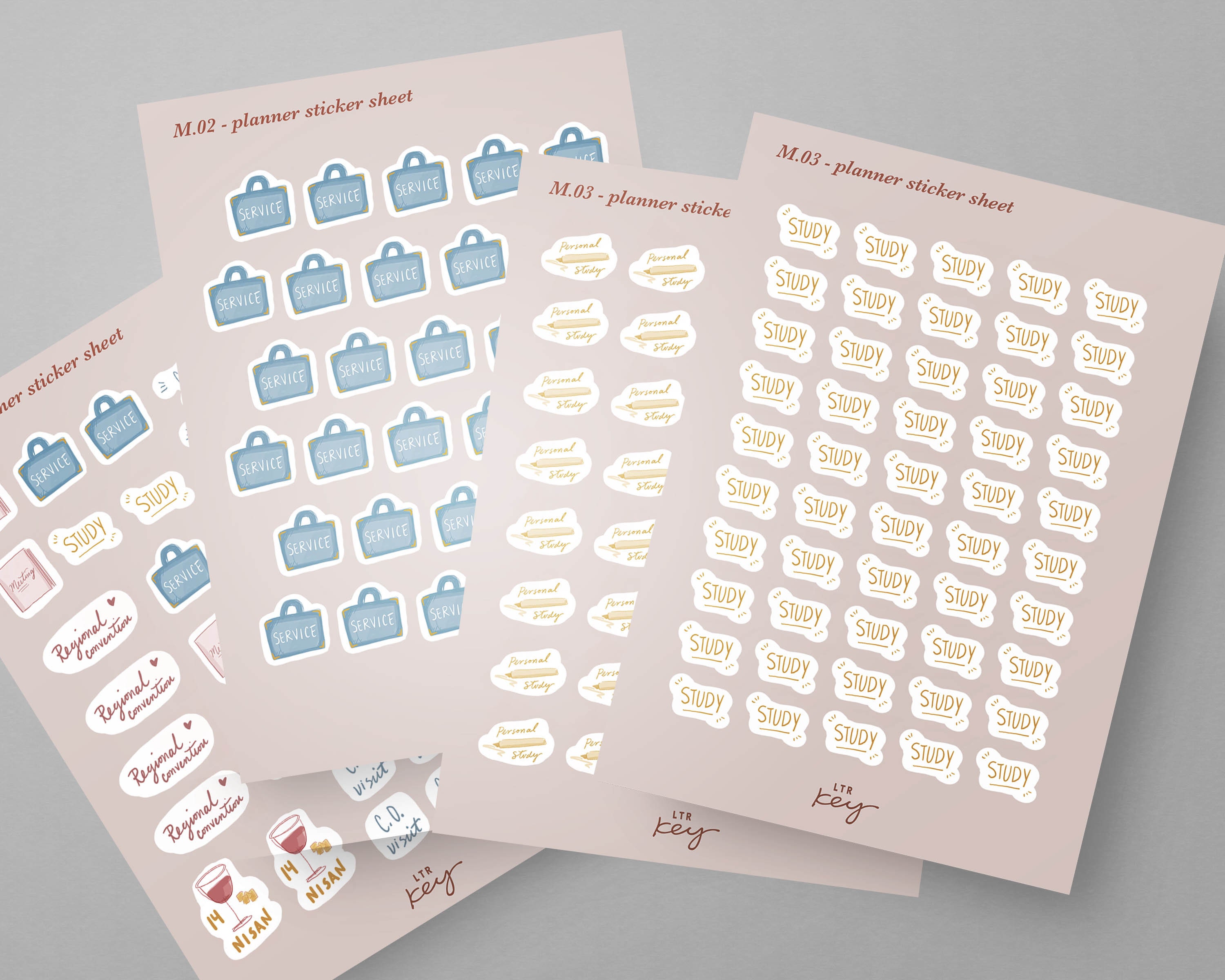 Jw Stickers / Planner Stickers / Ministry Stickers / Printable | Etsy