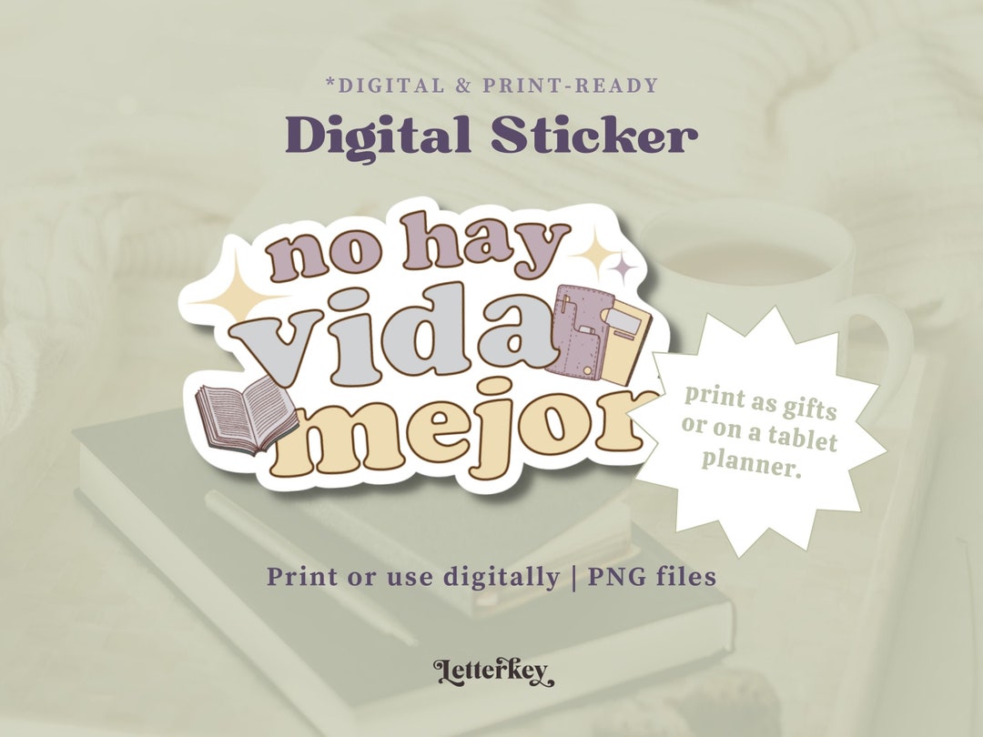 No Hay Vida Mejor Digital Sticker / Planner PNG / JW Gifts / JW Gift ...