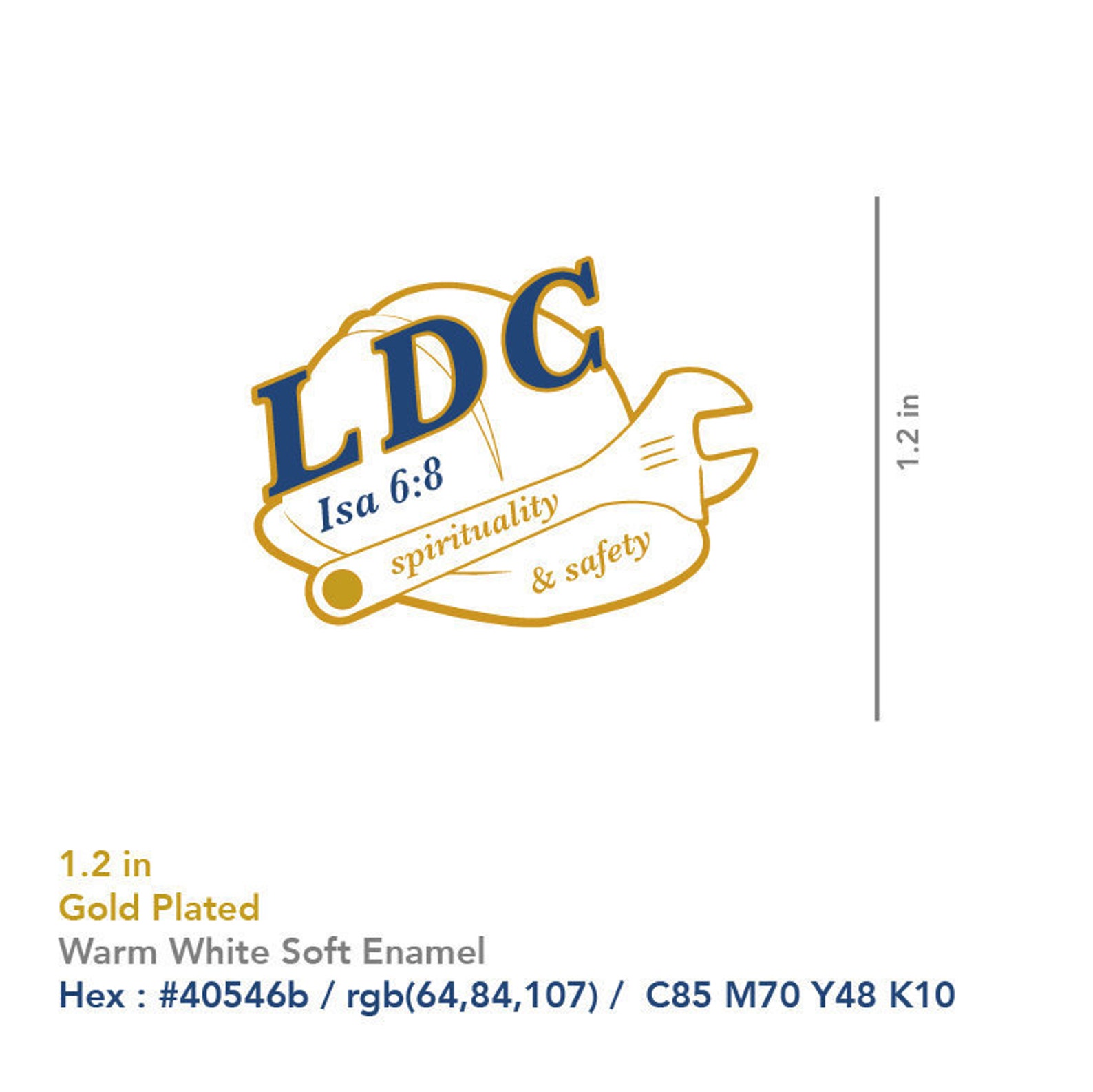 LDC Jw Pin / Spirituality and Safety / LDC gift / Jw gifts / | Etsy