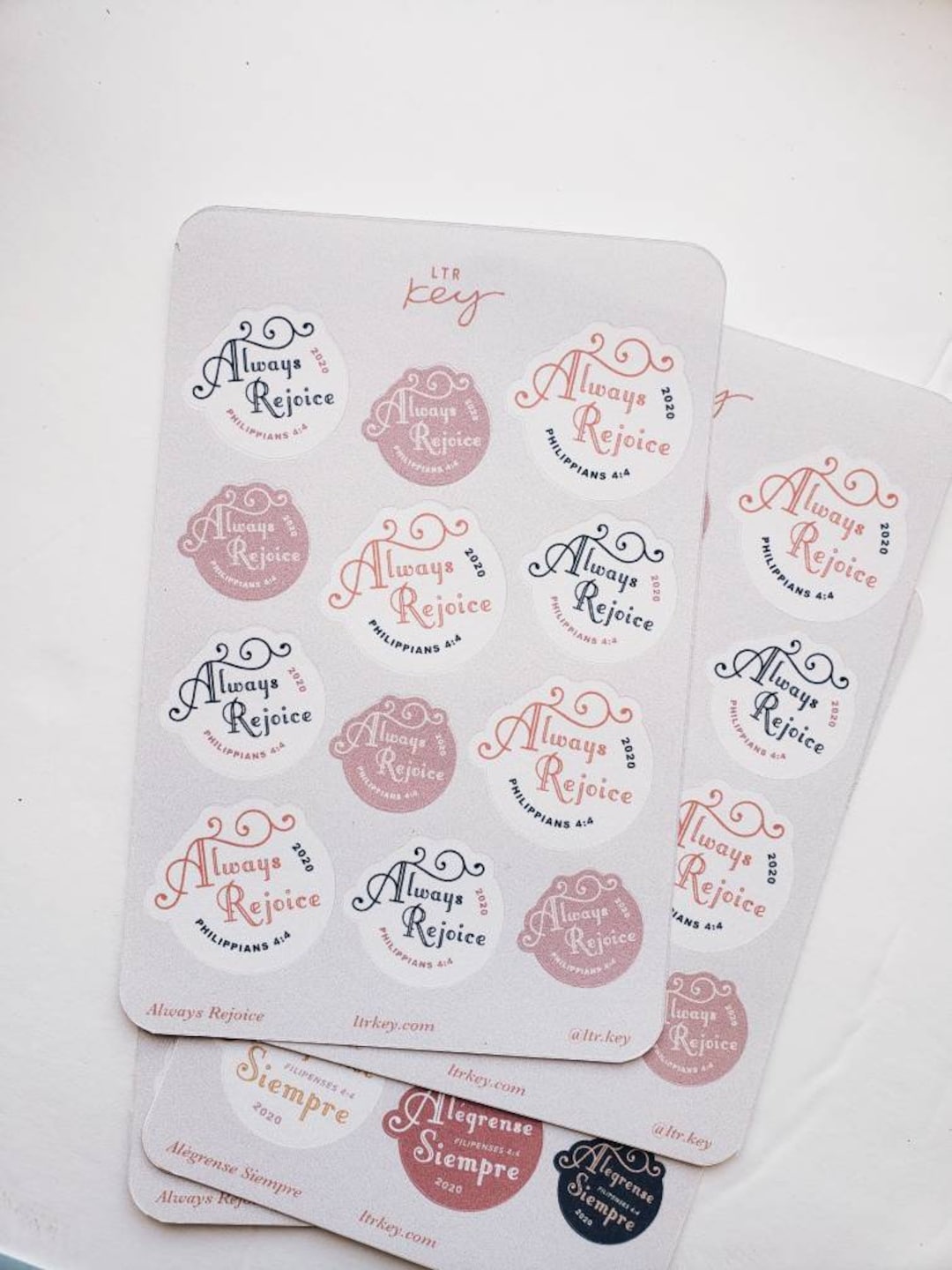 Always Rejoice Stickers / Planner Stickers / Ministry Stickers / Always ...