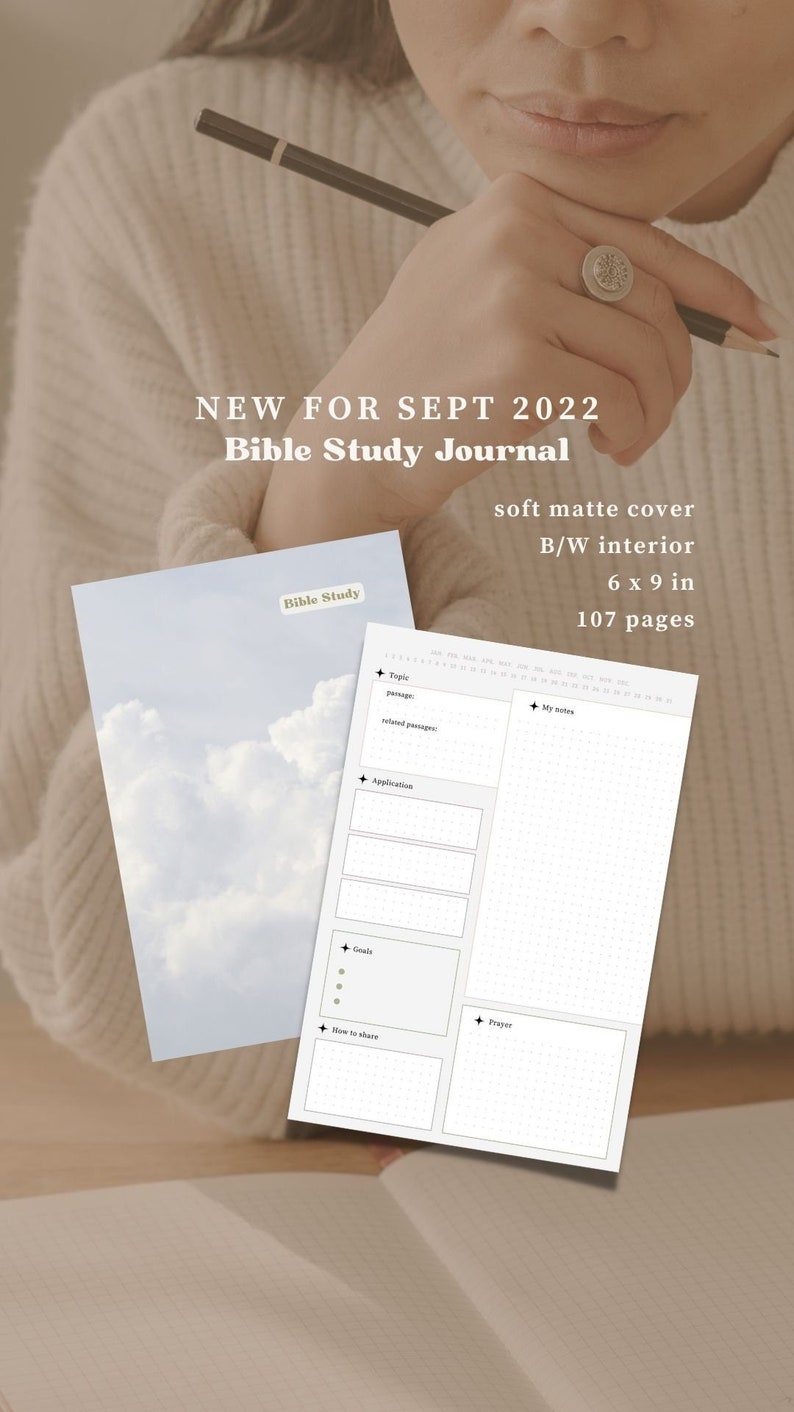 Bible Study Journal / Pioneer Planner / Minimalist / JW Gifts - Etsy