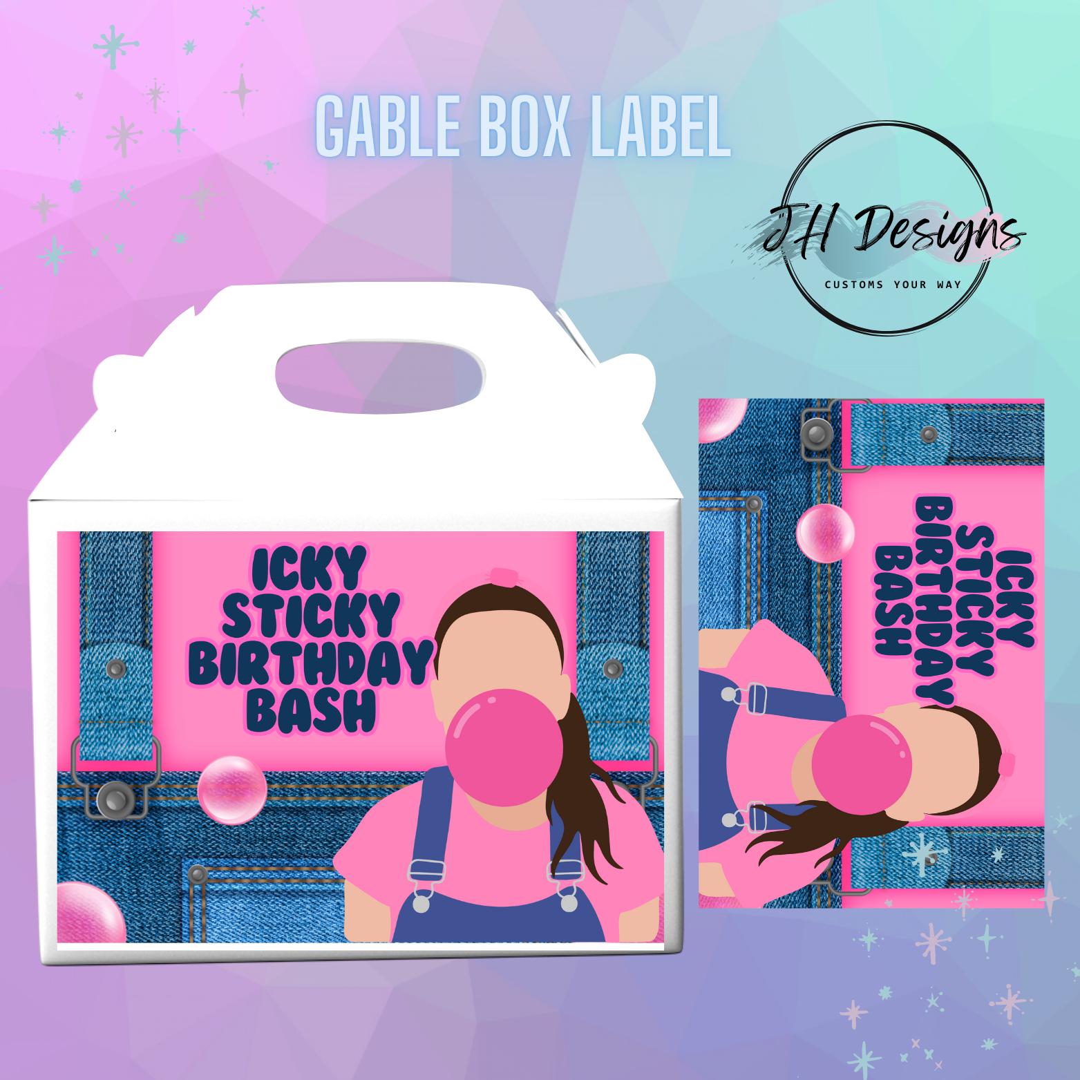 Ms Rachel Icky Sticky Party Pack Chip Bag, Birthday Treat, Birthday ...