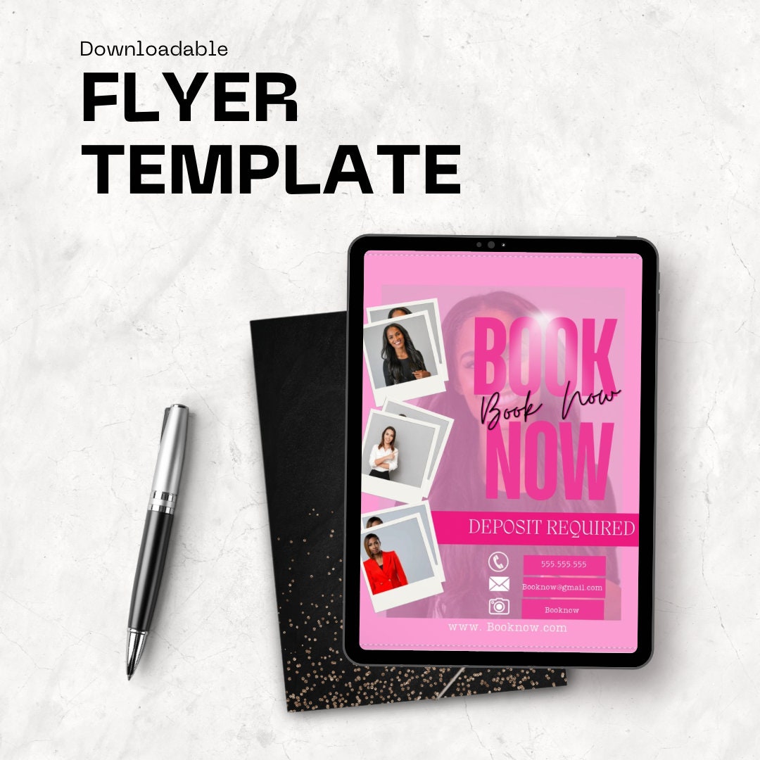 Universal Customizable Digital Flyer Template for Businesses - Etsy