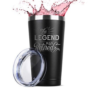 The Legend Has Retired Retirement Gifts for Women Men Boss - Etsy