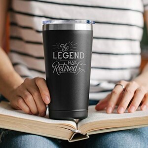 The Legend Has Retired Retirement Gifts for Women Men Boss - Etsy