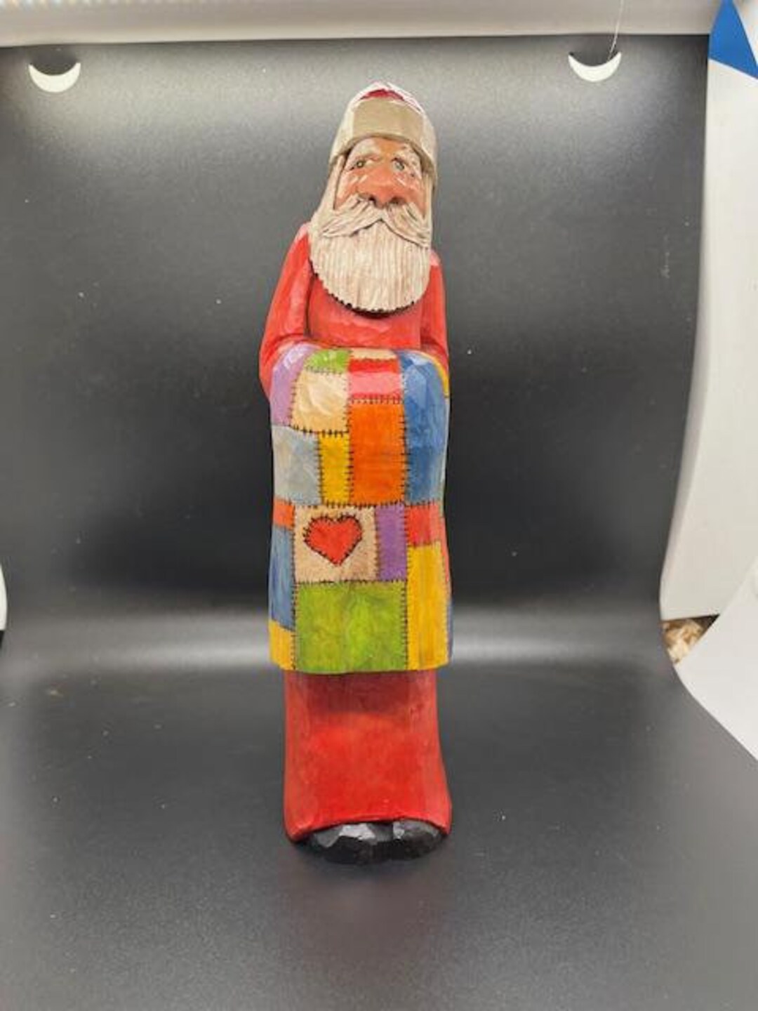 Quilted Santa, Handmade Christmas Treasure - Etsy